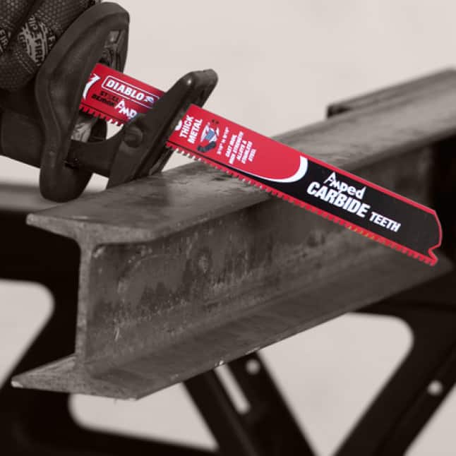 Diablo 9 In 8 Tpi Amped Steel Demon Carbide Teeth Reciprocating Saw