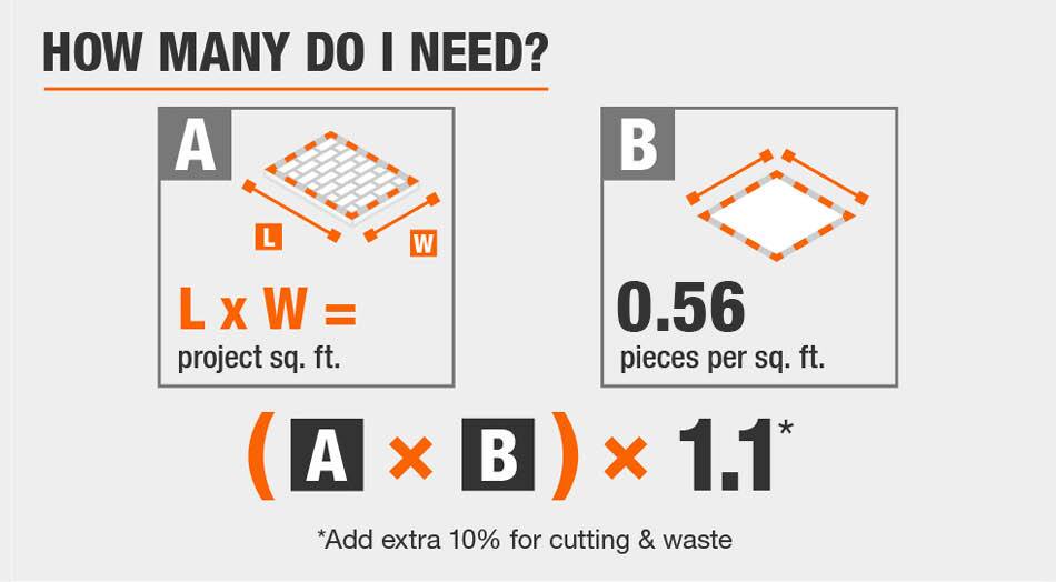 Pavestone Bella Cobble 16 in. x 16 in. x 1.75 in. Buff Concrete Step ...