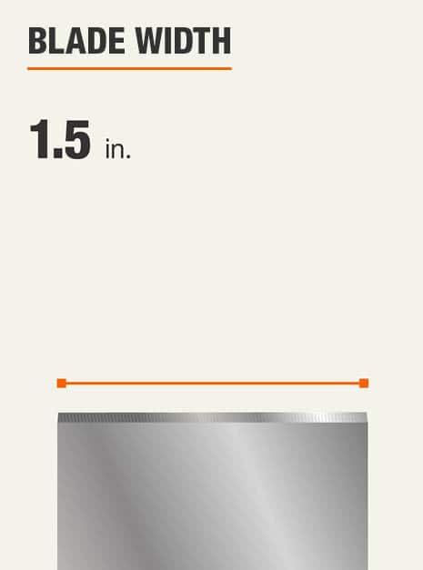 Husky 1-1/2 in. Chisel Putty Knife DSX15S - The Home Depot