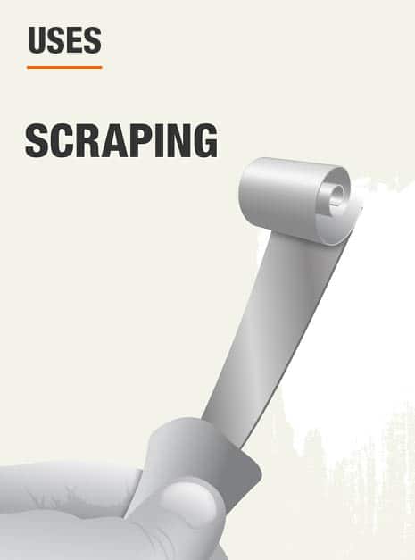 Husky 1-1/2 in. Chisel Putty Knife DSX15S - The Home Depot