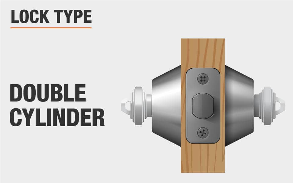 Defiant Satin Nickel Double Cylinder Deadbolt DLX22 - The Home Depot