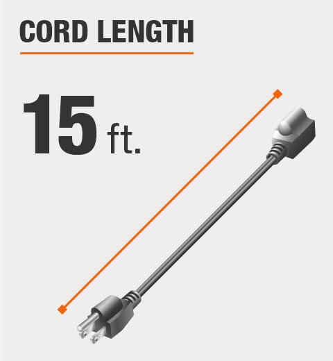 HDX 15 ft. 16/3 Indoor Tight Space Cube Tab Extension Cord, Black HD#431-702 - The Home Depot