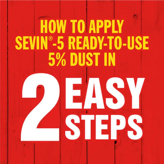 Sevin 1 lb. Ready-to-Use 5% Dust Garden Insect Killer Shaker Bottle (3 ...