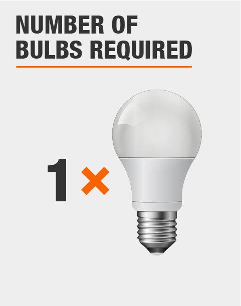 Hampton Bay Ettrick 1-Light Oil-Rubbed Bronze Sconce with Hand Pained ...