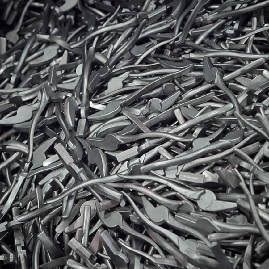 Klein Tools 7 in. Standard Long Nose Side Cutting Pliers with Spring ...