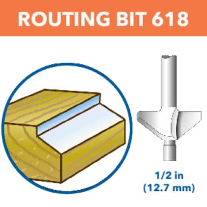 Dremel 1/8 in. Rotary Tool Straight Router Bit for Wood and Soft ...