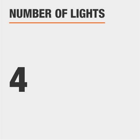 Hampton Bay Mattock 4-Light Oil Rubbed Bronze Chandelier with Glass ...