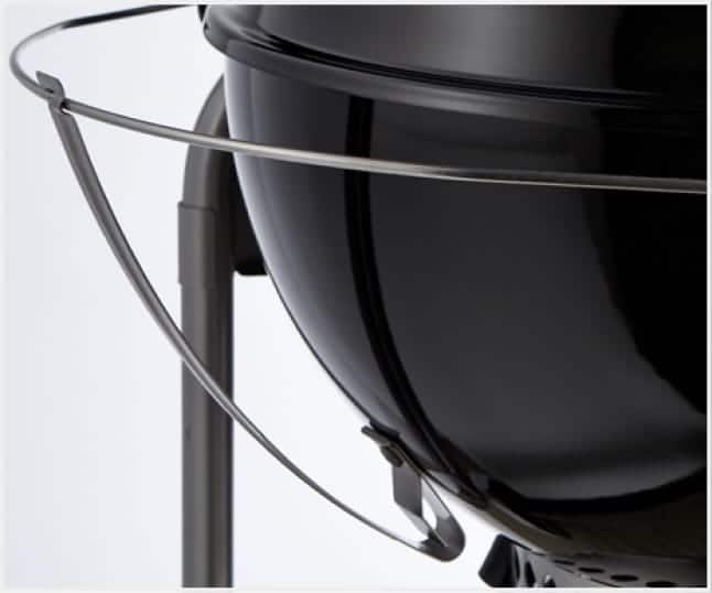 Weber Performer Deluxe 22 in. Charcoal Grill in Copper with Built-In ...