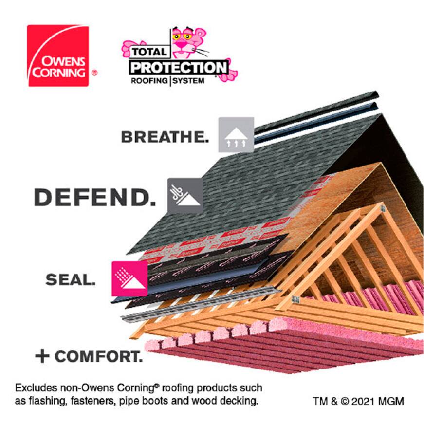 Owens Corning DecoRidge 8 in. Amber Hip and Ridge Roofing Shingles (20 ...