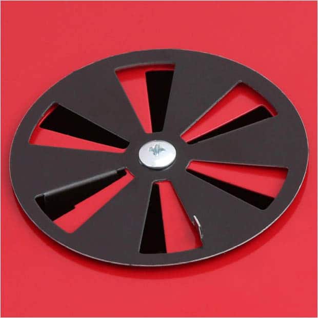 Americana Swinger Charcoal Grill in Red 4106.0.511 - The Home Depot