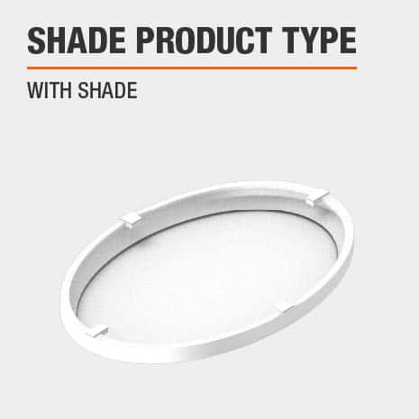 Commercial Electric Spin Light 7 in. Closet Light with Pull Chain LED ...