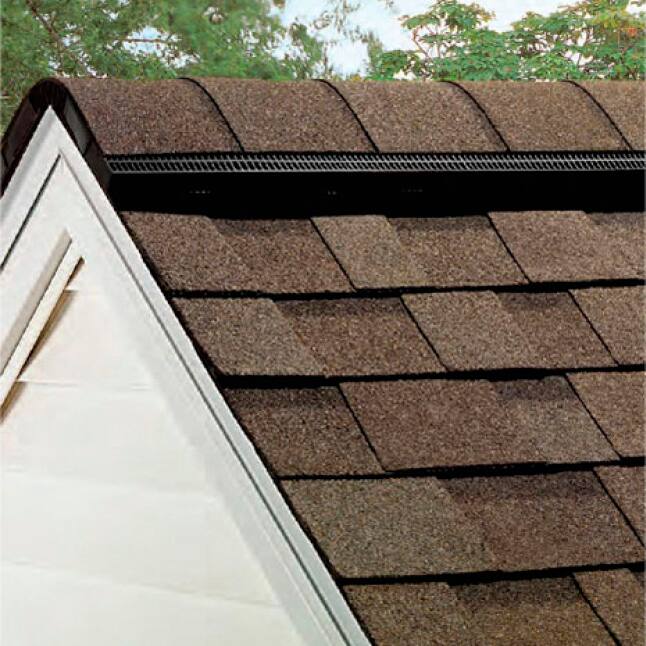 Owens Corning ProEdge Estate Gray Algae Resistant Hip and Ridge Roofing ...