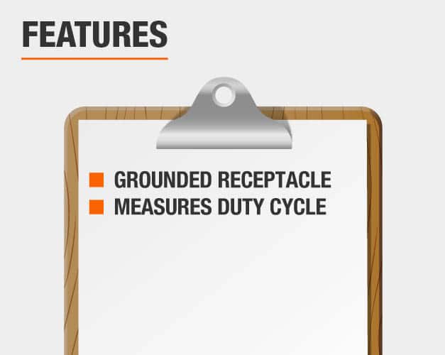 Commercial Electric Outlet Tester with GFCI OTG-102R - The Home Depot