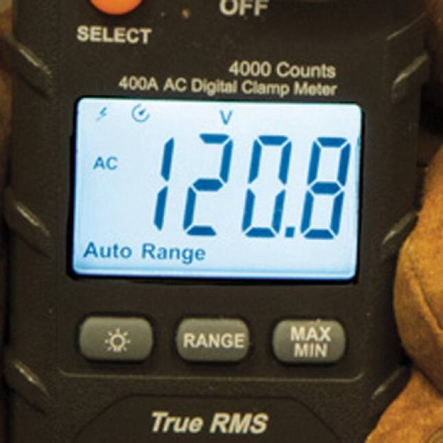Klein Tools 600 Amp AC True RMS Auto-Ranging Digital Clamp Meter with ...