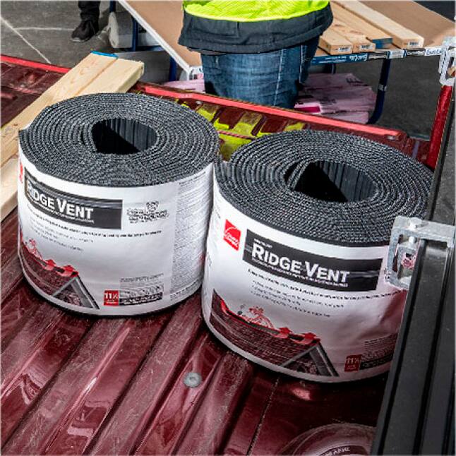 Owens Corning VentSure 11 in. x 240 in. RidgeCat Rolled Ridge Vent in ...