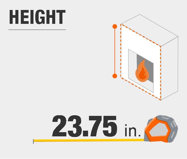 Ashley Hearth Products 34,000 BTU Vent Free Firebox Natural Gas Stove ...