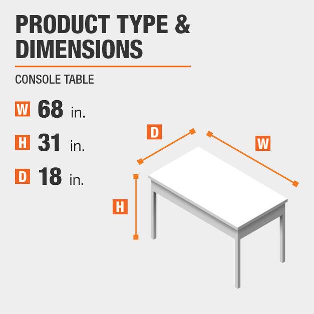 Home Decorators Collection Cane 68 in. Brown Standard Rectangle Wood ...