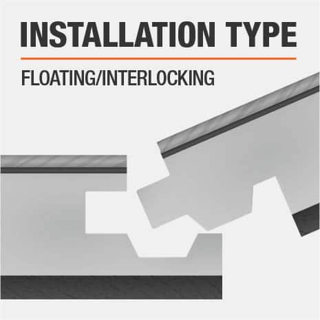 Lifeproof Trail Oak 6 MIL x 8.7 in. W x 48 in. L Click Lock Waterproof ...