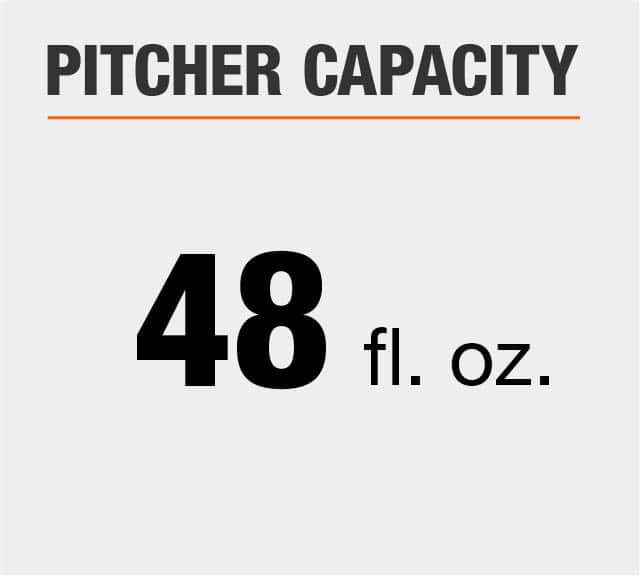 HDX 6-Cup Water Pitcher and Filter QP6-06 - The Home Depot