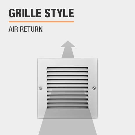 Everbilt 24 in. x 24 in. Steel Return Air Filter Grille in White ...