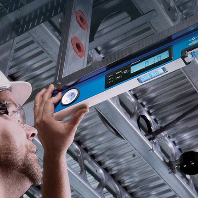 Empire 24 in. True Blue Magnetic Digital Box Level with Case EM105.24 ...