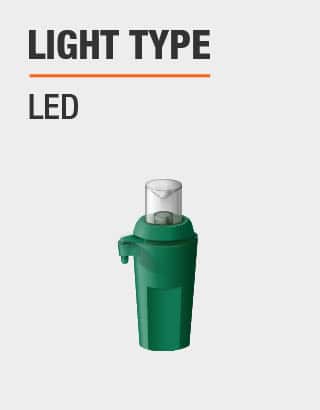 GE Stay Bright LED 5.5 in. 50-Light Warm White Decorative Super Sphere ...