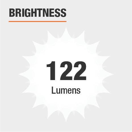 Hampton Bay 122-Lumen 10.6 in. Low Voltage Black Integrated LED Deck ...