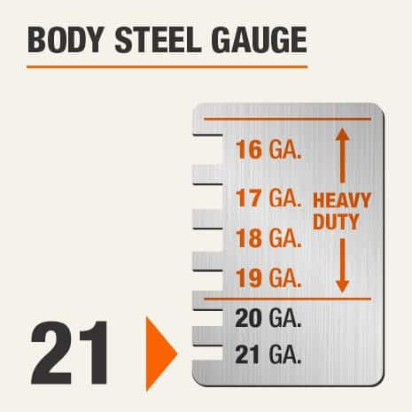 Husky Tool Storage 33 in. W Mechanics Cart with Extended Side Table and ...
