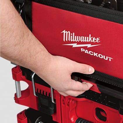 Milwaukee 20 in. PACKOUT Tote with Screwdriver Set (8-Piece) 48-22-8320 ...
