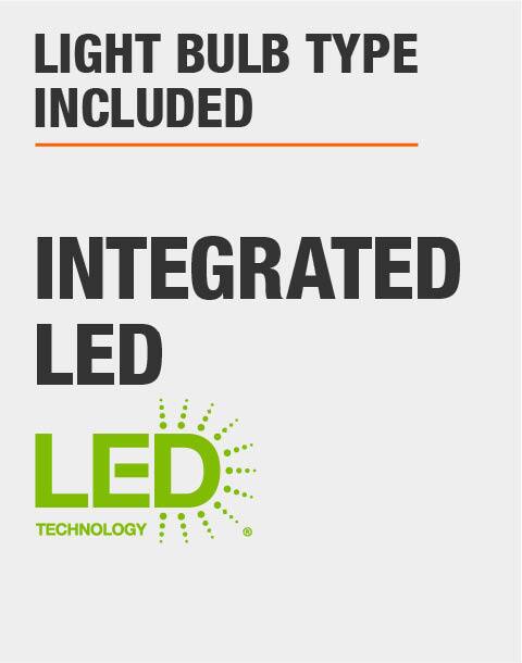 Home Decorators Collection Cusseta 23-Watt Crystal Integrated LED 3 ...