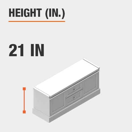 Home Decorators Collection Royce Storage Smokey Brown Bench-SK19076R1 ...