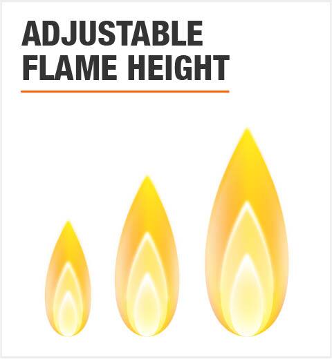 Home Decorators Collection Edenfield 70 in. Freestanding Infrared ...