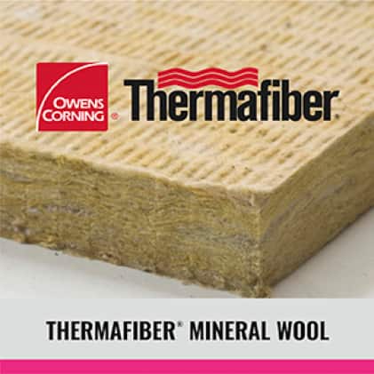 Owens Corning R-30 Thermafiber Fire and Sound Guard Plus Mineral Wool ...