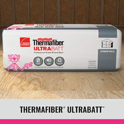 Owens Corning R-30 Thermafiber Fire and Sound Guard Plus Mineral Wool ...