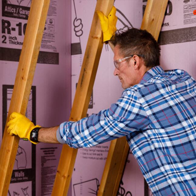 Owens Corning 2.5 in. x 4 ft. x 8 ft. R-12.5 Scored Square Edge ...