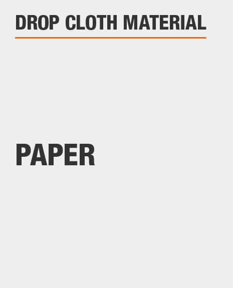 Everbilt 4 ft. x 15 ft. Slip Resistant Paper/Poly Drop Cloth 415NW ...