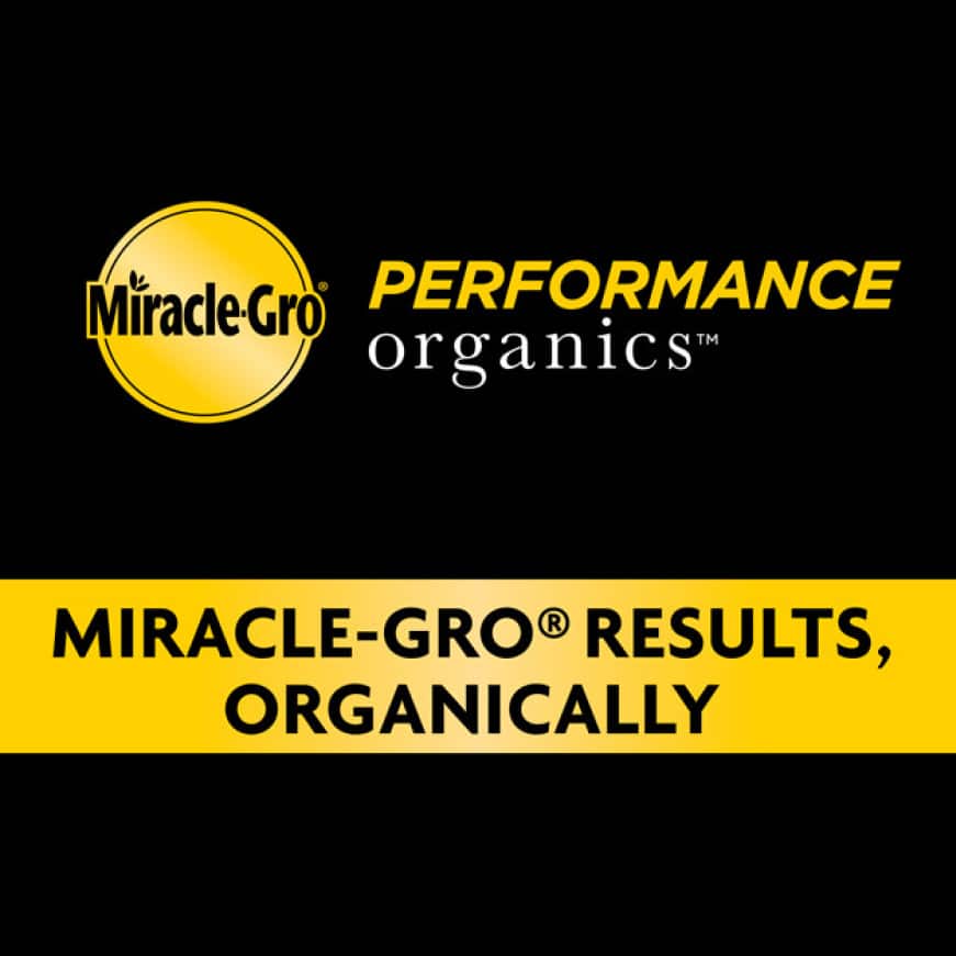 Miracle-Gro 6 qt. Performance Organics All Purpose Potting Soil Mix ...