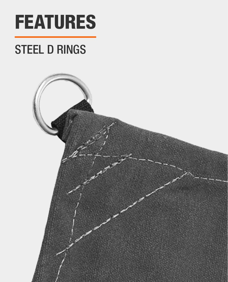 Everbilt 10 ft. x 12 ft. Black Heavy Duty Truck Tarp 1012TC - The Home ...