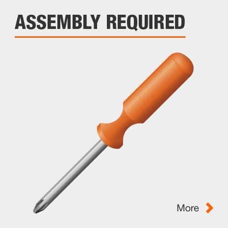 StyleWell Fergus Patina Wood Finish King Bed with Chevron Slats (77.17 ...