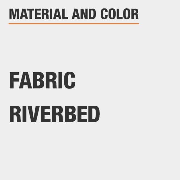 StyleWell Warrenton Riverbed Taupe Upholstered Full Bed with Channel ...