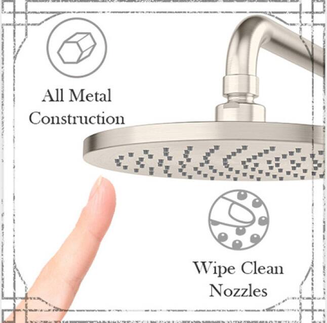 Pfister Rhen 1-Handle Shower Only Trim Kit in Brushed Nickel (Valve Not ...