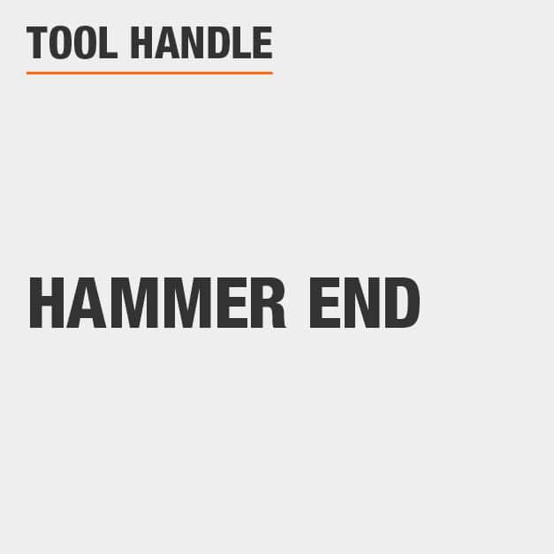 Anvil 4 in. Hammer-End Steel Joint Knife with Plastic Handle 82252 ...