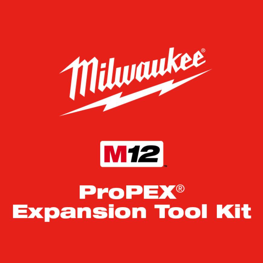 Milwaukee M12 12-Volt Lithium-Ion Cordless ProPEX Expansion Tool Kit ...