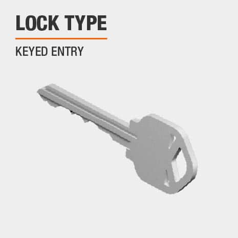 Defiant Berwick Stainless Steel Keyed Entry Door Knob 32TF600B - The ...