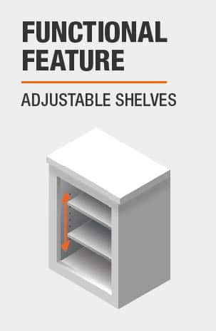 Home Decorators Collection Royce 72 in. Polar Off-White Modular 3-Shelf ...