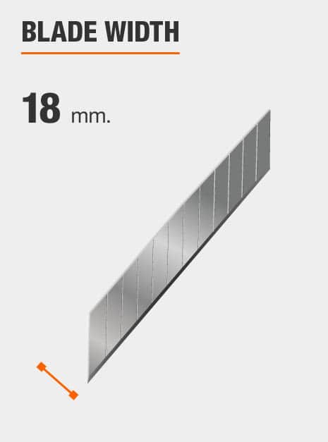 Anvil 18 mm 8-Point Snap Blade Knife K7HD-ANV - The Home Depot