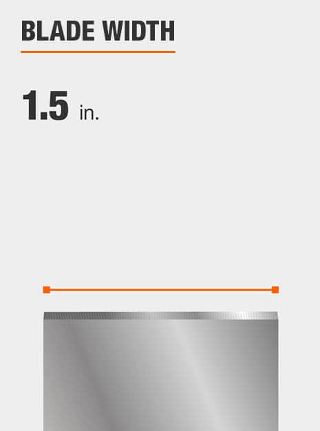 Anvil 1.5 in. Stiff Steel Paint Scraper X15S-ANV - The Home Depot