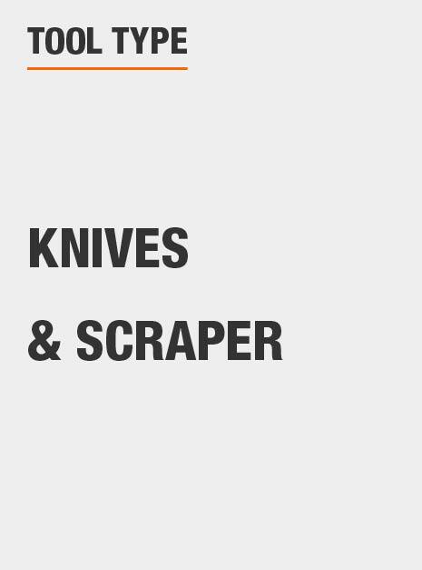Anvil Knife and Scraper Set (9-Pack) 16PDI0415 - The Home Depot