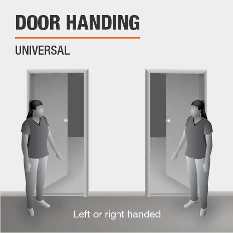 Defiant Westwood Aged Bronze Entry Keyed Door Handle with Round Rose (3 ...