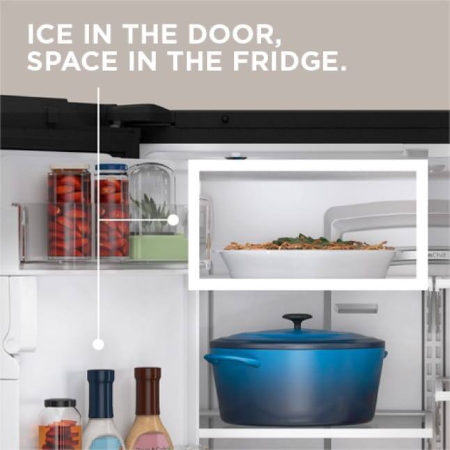 GE 27.8 cu. ft. French Door Refrigerator with Door-in-Door in ...